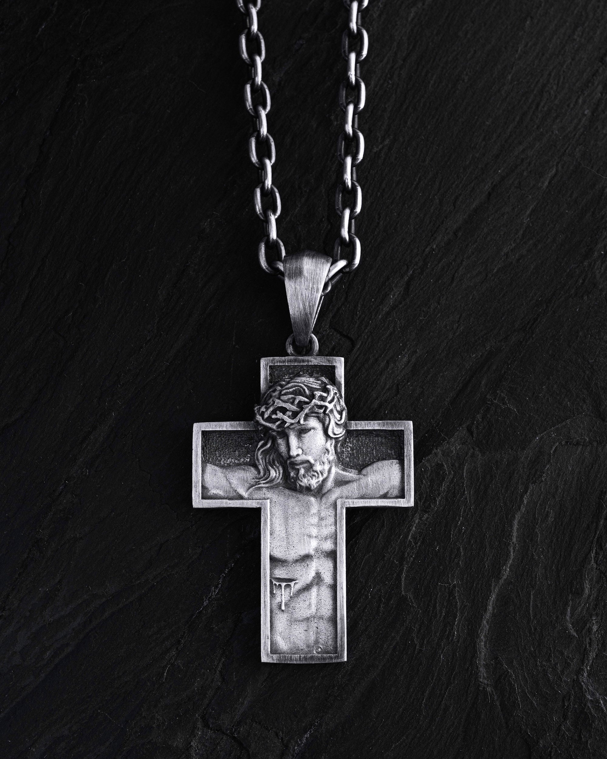 REDEMPTION silver cross. JESUS CHRIST. Price $139.99. Buy in Washington ...